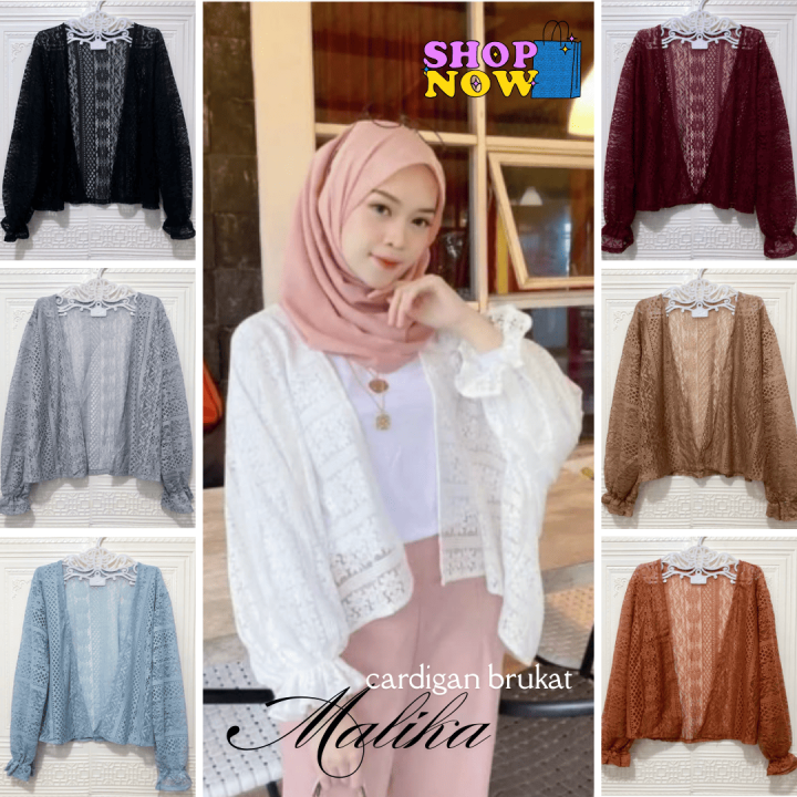 LAYYA OUTER BRUKAT LACE/OUTER BRUKAT MALIKA/LACE OUTER RUFFLE Outer ...