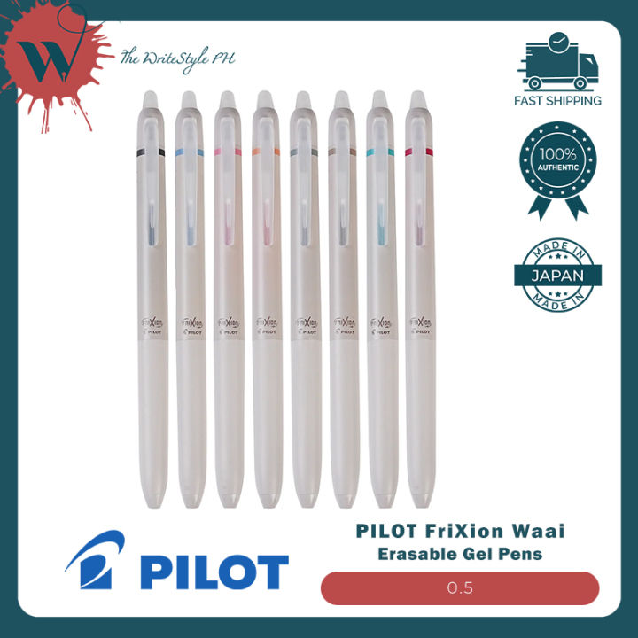 Pilot FriXion Waai Erasable Gel Pens (0.5) | Lazada PH