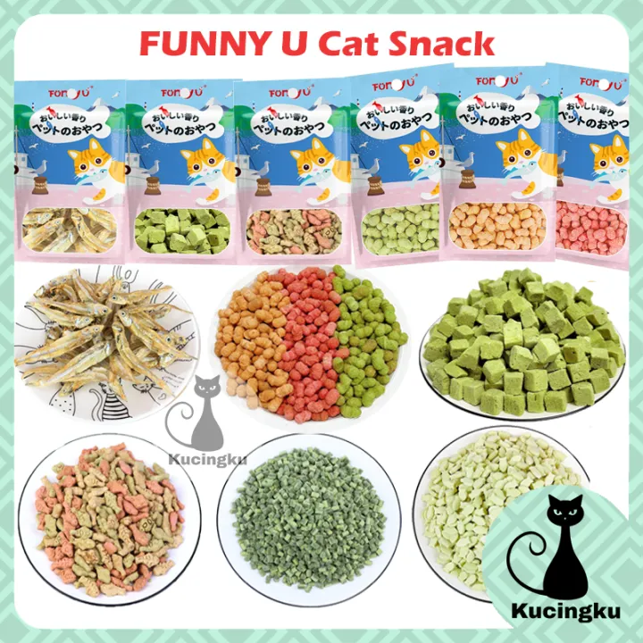 FUNNY U Catnip Cat Snack Hairball Solution Catmint Catnip Kucing Cat ...