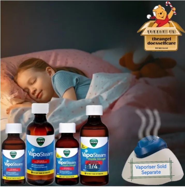AUTHENTIC ORIGINAL Vicks VapoSteam Inhalant Liquid for Steam Vaporizer ...