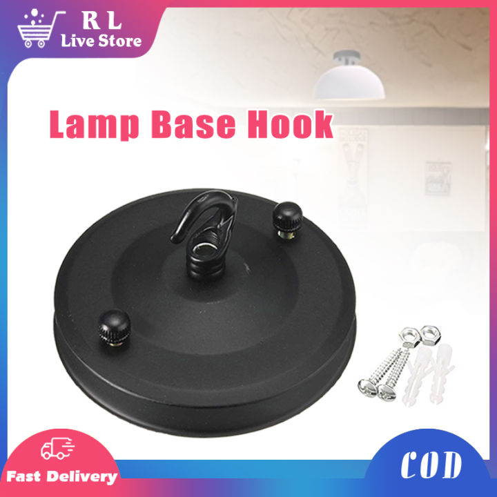Retro Ceiling Hook Lamp Base Plate Industrial Style Chandelier Hook ...