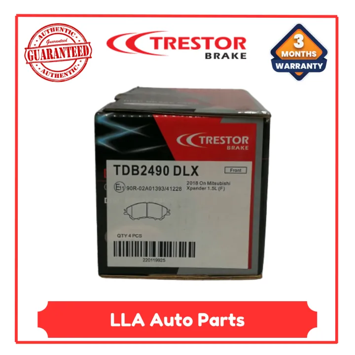 TRESTOR DELUXE Brake Pad - FRONT - MITSUBISHI Xpander - | Lazada