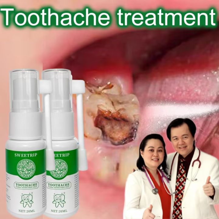 【3 Seconds Pain Relief】Toothache Spray Instant Teeth Pain Treatment ...