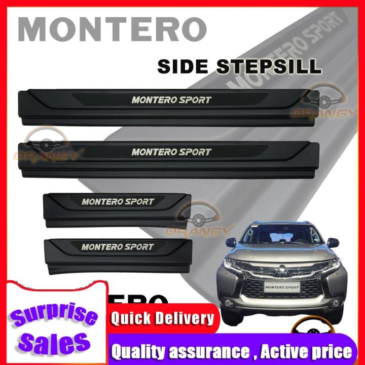Mitsubishi Montero Sport 2016 to 2023 OEM Side Stepsill V2 In and out ...