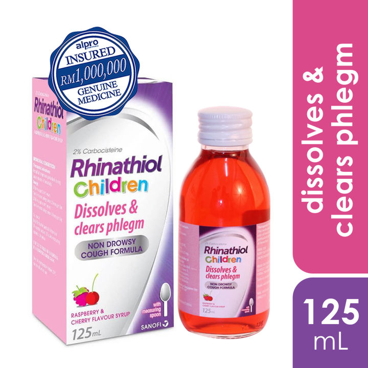 Rhinathiol Syrup 2% For Children 125ML-Cough (Batuk) | Lazada