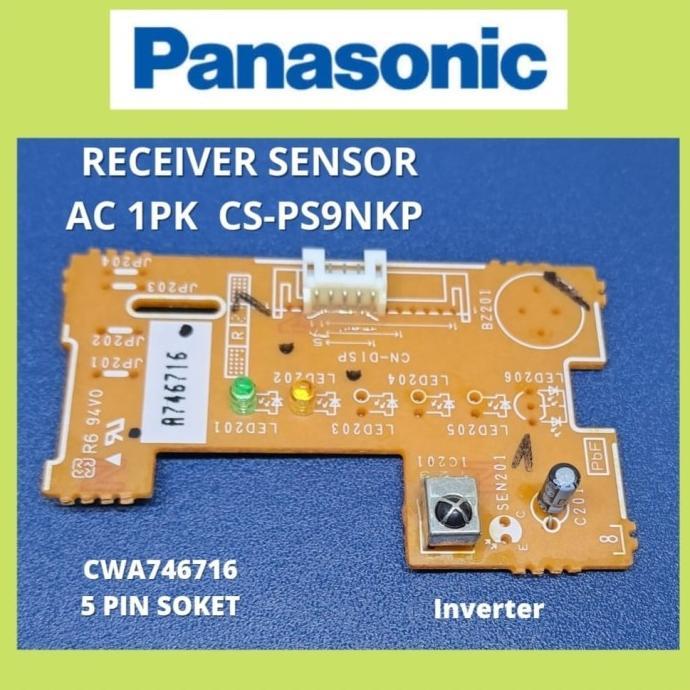 RECEIVER SENSOR AC PANASONIC 1PK INVERTER CS-PS 9 NKP ORIGINAL | Lazada Indonesia