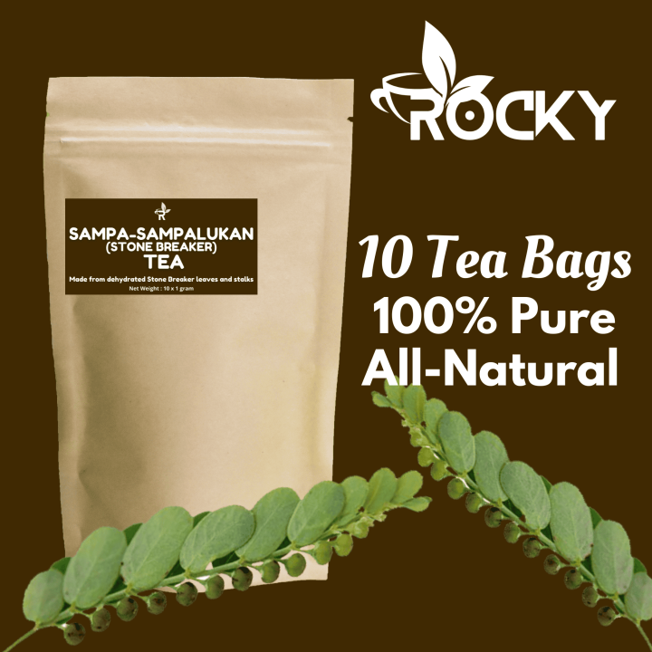 Sampa-sampalukan Tea // Stone Breaker Tea// Chanca Piedra// 10 Tea Bags // 100% Pure and Natural ...