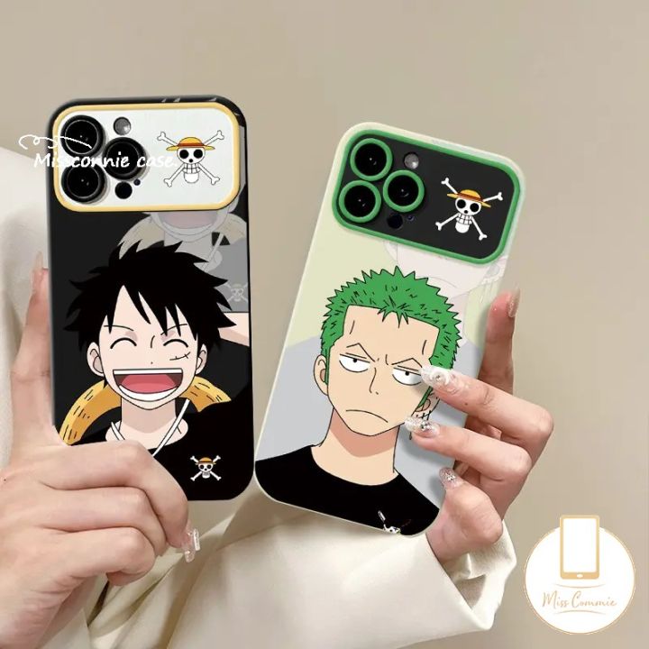 MissConnie Trend Brand Anime One Piece Cute Luffy Case Compatible For ...