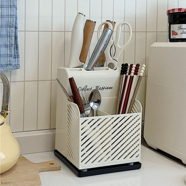 【Lifefree】ที่เก็บมีด กล่องเสียบมีด ตะเกียบ อเนกประสงค์ ความจุขนาดใหญ่ ...