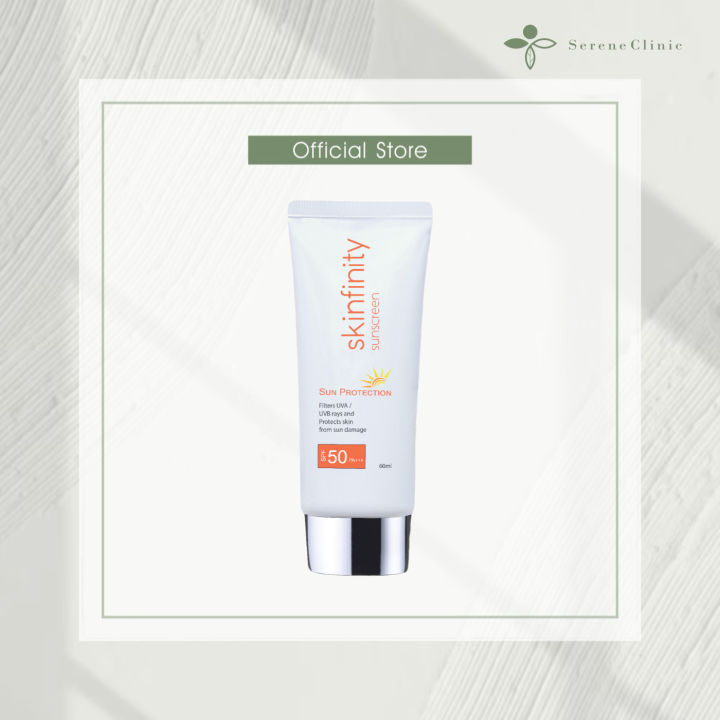 Skinfinity Sunscreen SPF 50 PA+++ (60ml) | Lazada