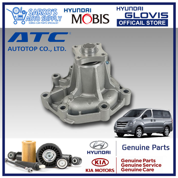 [A2][ATC] Water Pump For Hyundai Grand Starex , 2012-2018, D4CB, CRDI ...