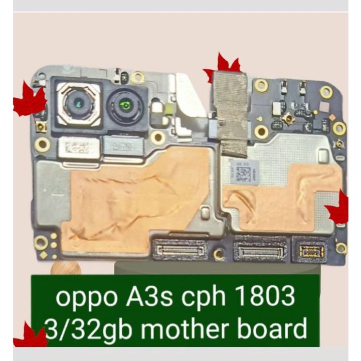 OPPO A3s Cph 1803 ORIGINAL MOTHER BOARD | Lazada PH
