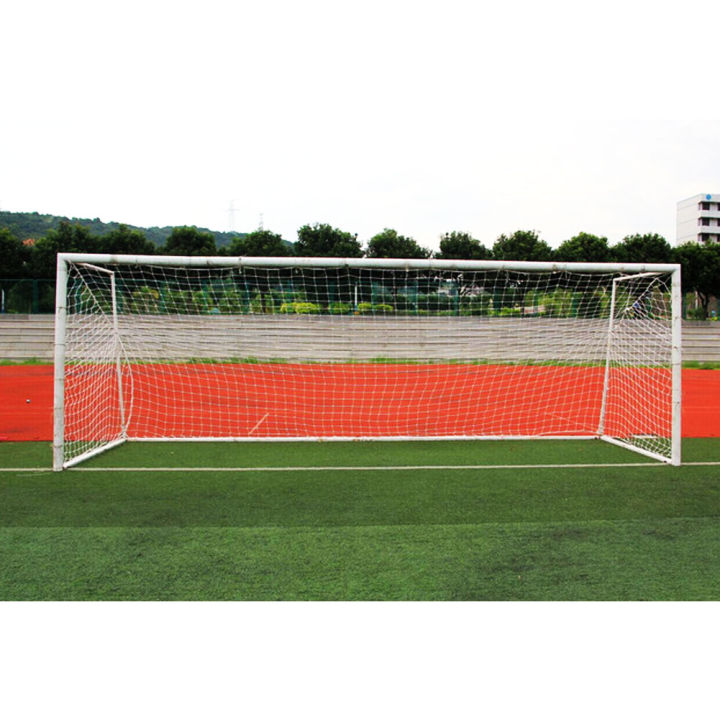 Soccer Goal Set Of 2 Portable S - 12ft X 6ft, Steel Frame & PE Net ...