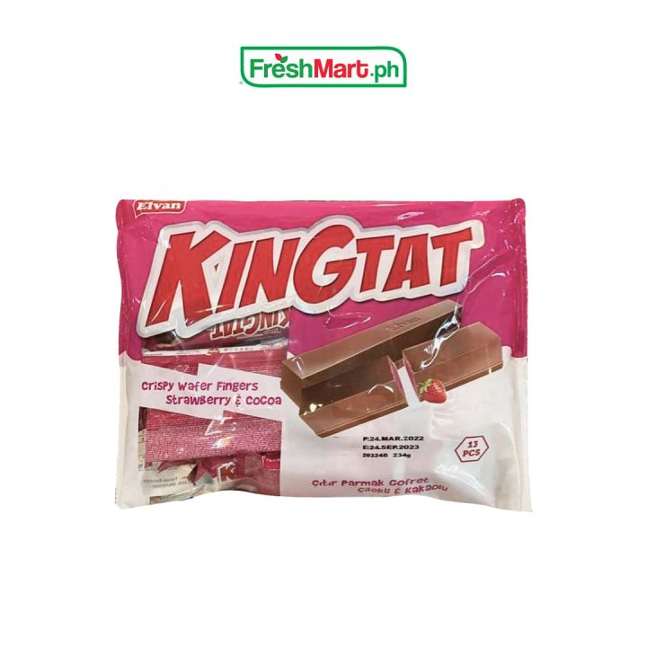 [ 12+1] Kingtat Multipack Crispy Wafer (2 Fingers) 18g | Lazada PH
