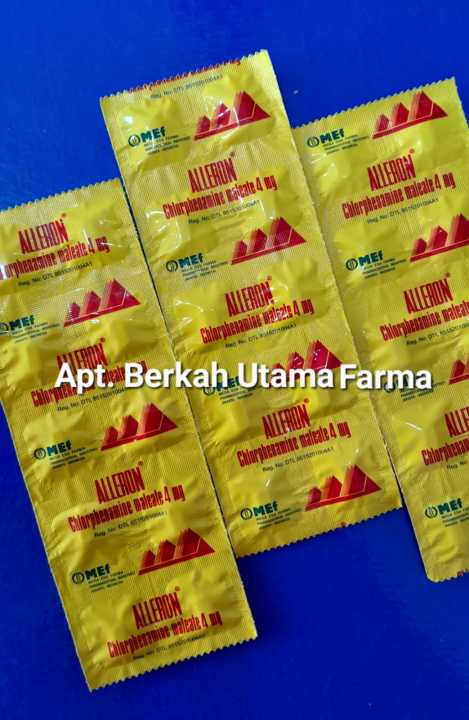 Alleron Strip isi 10 Kaplet | Lazada Indonesia