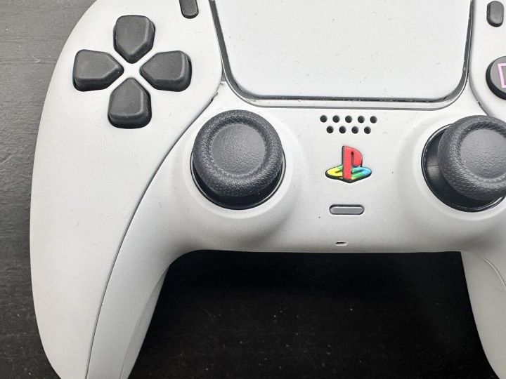 PS5 Playstation Sony Dualsense Wireless Controller - TRIPLE WHITE PS1 ...