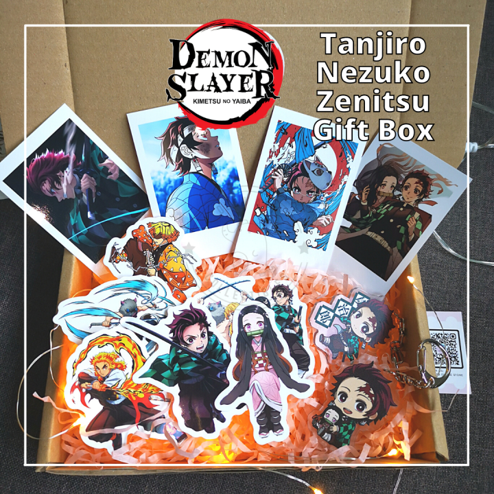 Anime Demon Slayer Premium Gift Set Fankit Box Kimetsu no Yaiba Gift ...