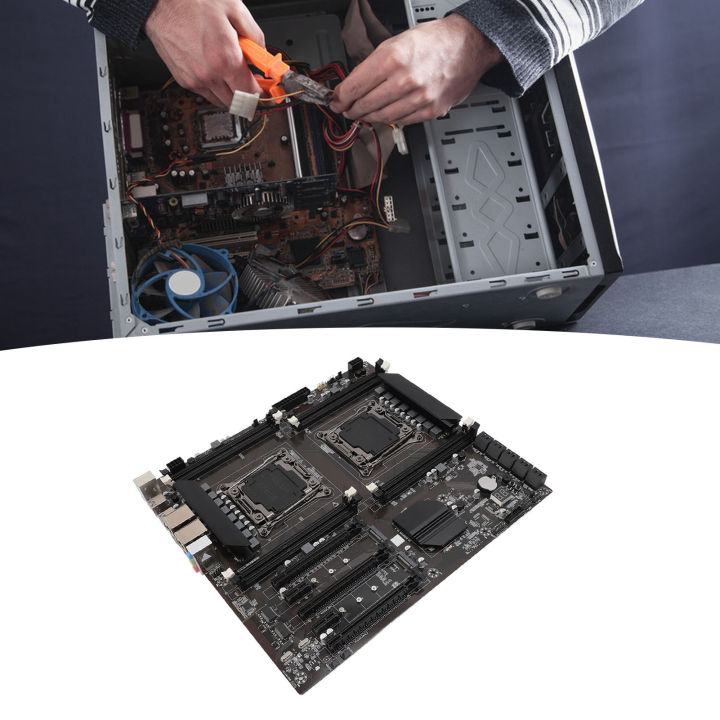 LGA 2011‑3 Motherboard 8 Plus 8 Phase Power Supply 8 Channel DDR3 ...