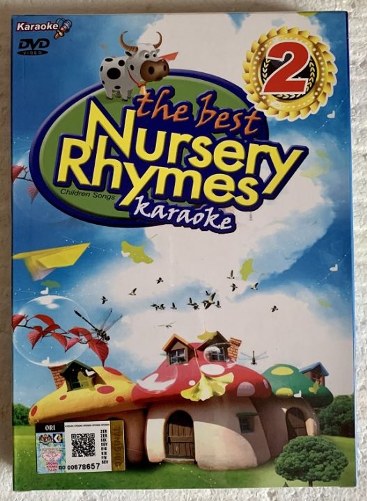 The Best Nursery Rhymes Vol.2 Children Songs Karaoke DVD | Lazada