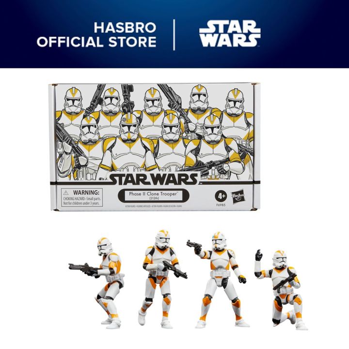 Star Wars The Vintage Collection Phase II Clone Trooper (212th) Star Wars: The Clone Wars 3.75 ...