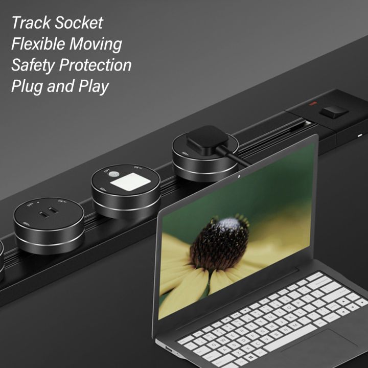 Power Track Socket Track Outlet Surface Mounted 250V 13A for Office ...