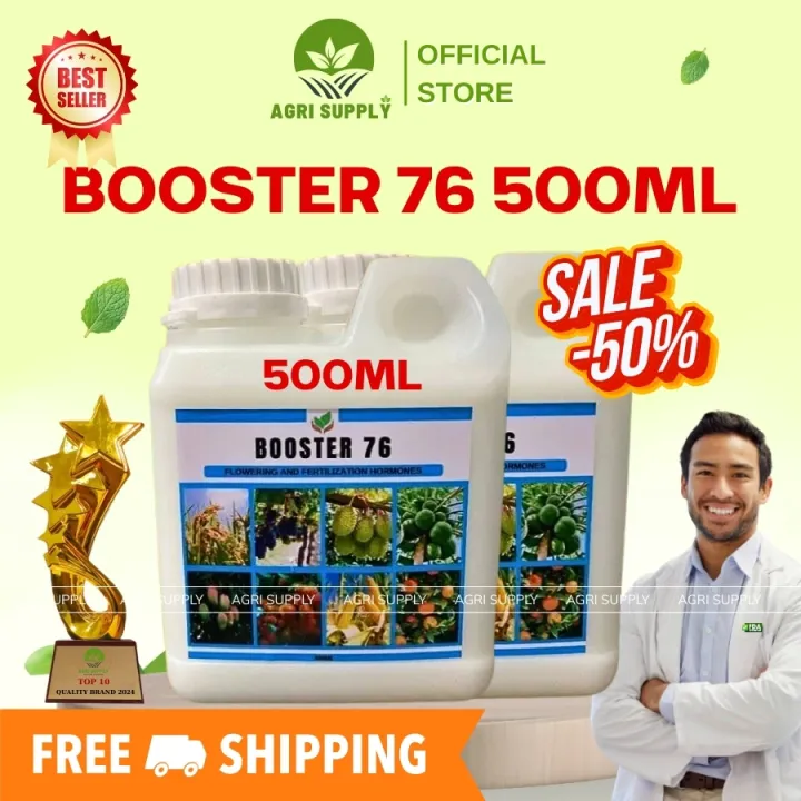 [SALE 50%] Booster 76 500ml - SOIL & PLANT ADJUVANT, BIO-STIMULANT ...