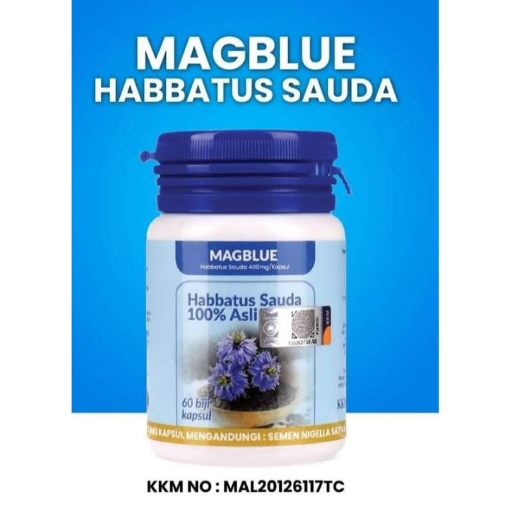 MAGIC BLUE - Kapsul Habatussauda Original Habbatus Sauda Black Seeds ...