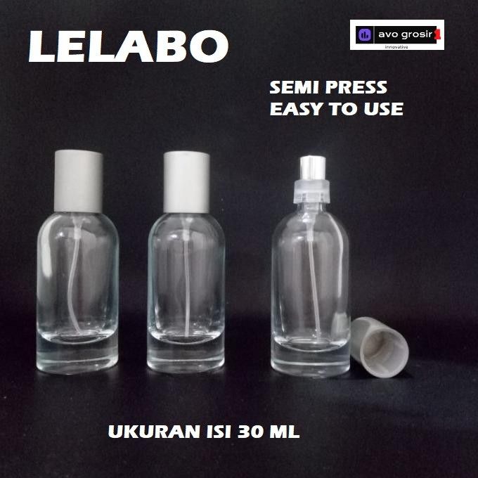Botol parfum lelabo labolide 30 ml silver semi press easypump | Lazada ...