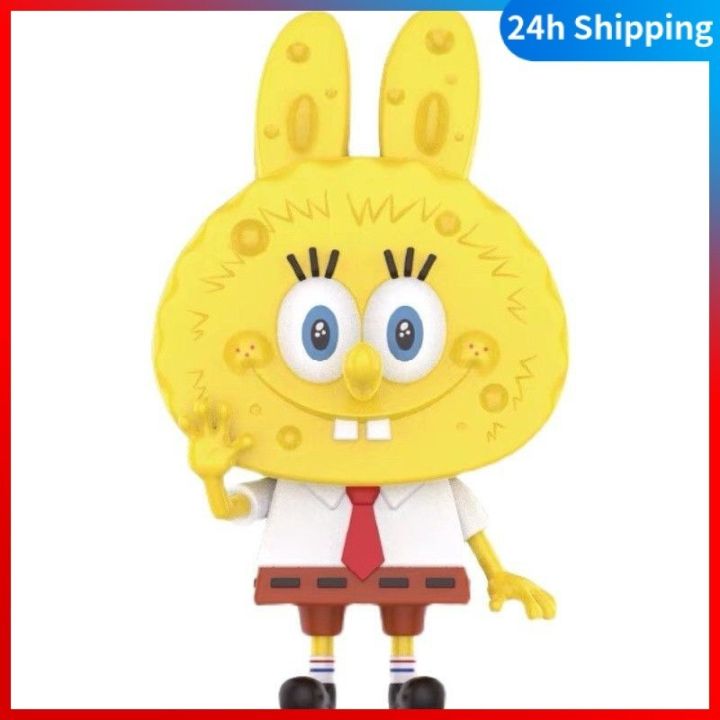 [Genuine] Popmart LABUBU SpongeBob SquarePants Limited Big Body POPMART ...