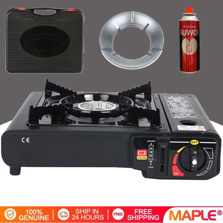 HOT SALE Butane Gas Stove Portable Camping With Free Card Type Set ...