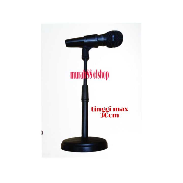 stand stan mic meja tinggi max 30cm | Lazada Indonesia