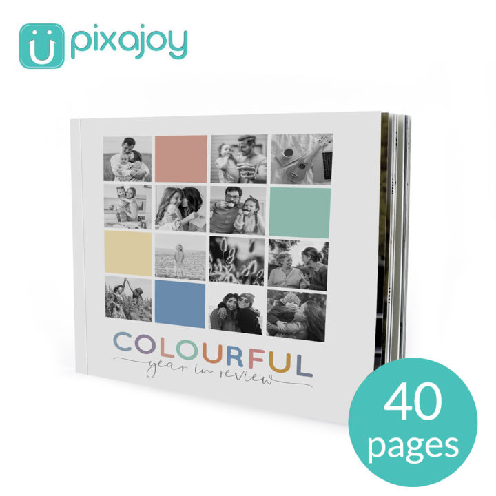 Softcover 6" x 8" Portrait / Landscape (40 pages) Photo Book with Full ...