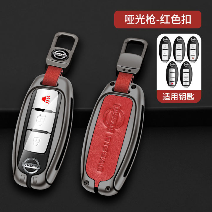 Zinc Alloy Car Smart Remote Key Fob Case Cover Holder For Nissan Livina ...