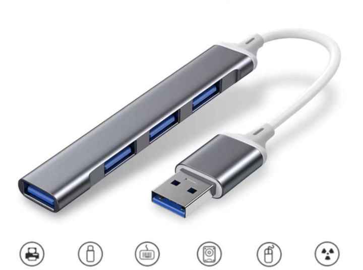 USB HUB 3.0 4 พอร์ต Multi Splitter Adapter For Laptop Accessories (รุ่น ...