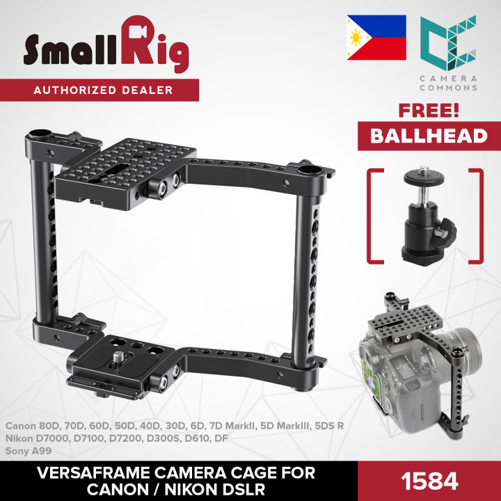 SmallRig VersaFrame Camera Cage for DSLR Canon 80D 70D 6D Nikon D7000 ...