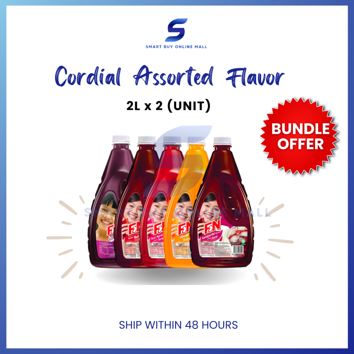 F&N 2L x 2 Bundle Deal Cordial Syrup - Ice Blended, Fruity & Yogurt ...