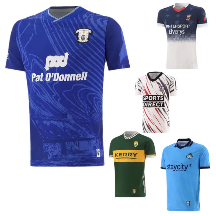 เสื้อเจอร์ซีย์2024 2025 Gaa เสื้อเจอร์ซีย์ Mayo Clare Dublin Donegal ...