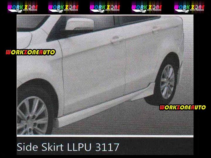 LLPU3117 Proton Preve PU Side Skirt (BTCC) Body kit Bodykit | Lazada