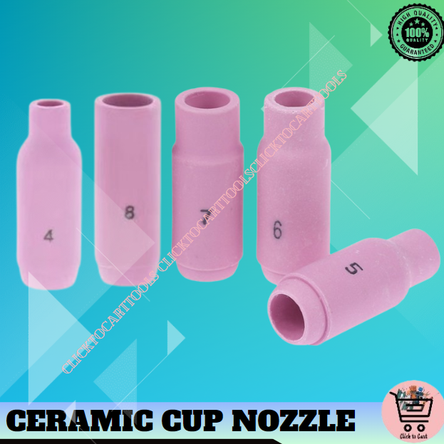 Ceramic Cup Nozzle Tig Welding #4, #5, #6, #7, #8 Sold Per Piece ...