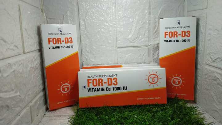 Prove D3 1000iu bernofarm/ Vitamin D3 1Box | Lazada Indonesia