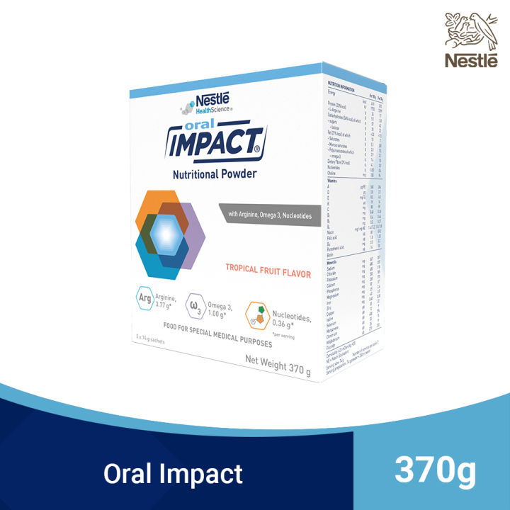 ORAL IMPACT Nutritional Powder 370g | Lazada PH