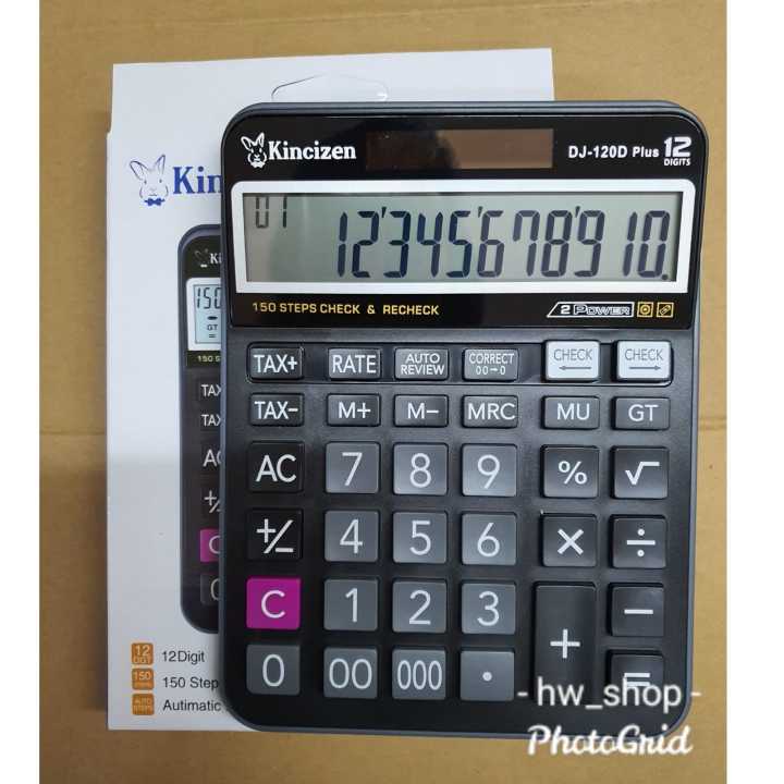 Kalkulator Casio Dj 120 D Plus Besar Original | Lazada Indonesia