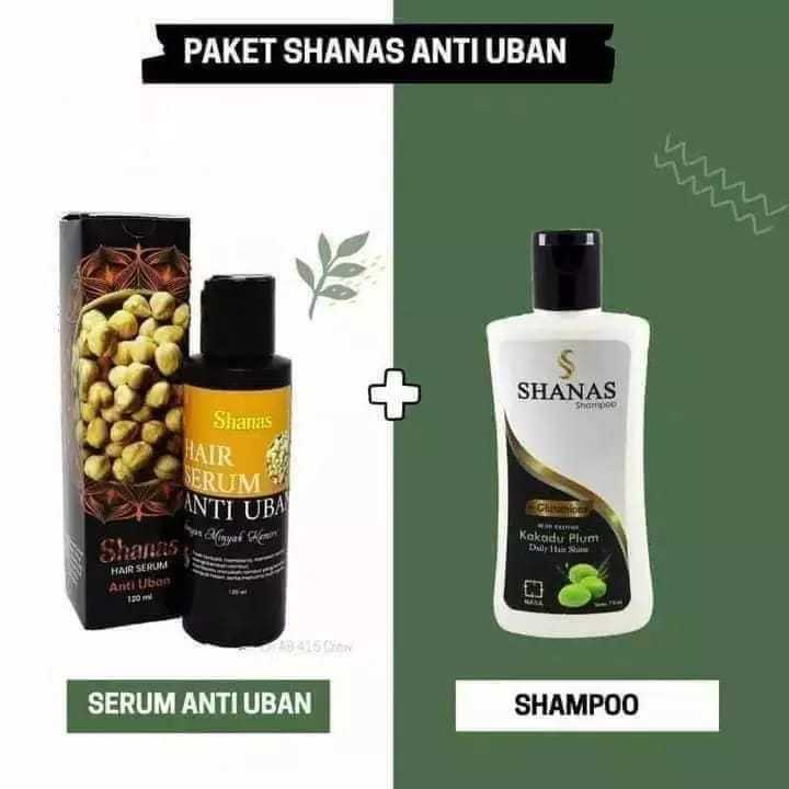 HOT PROMO!!! PAKET HEMAT ANTI UBAN NASA - SHANAS ANTI UBAN DAN SHAMPO ...