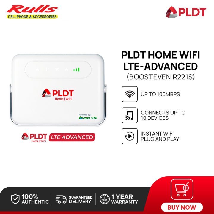 PLDT Home Wifi LTE-Advanced Prepaid (BOOSTEVEN R221S) | Lazada PH