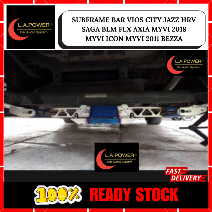 BLACK WORKS BLACKWORKS SUBFRAME BAR VIOS CITY JAZZ HRV SAGA BLM FLX ...