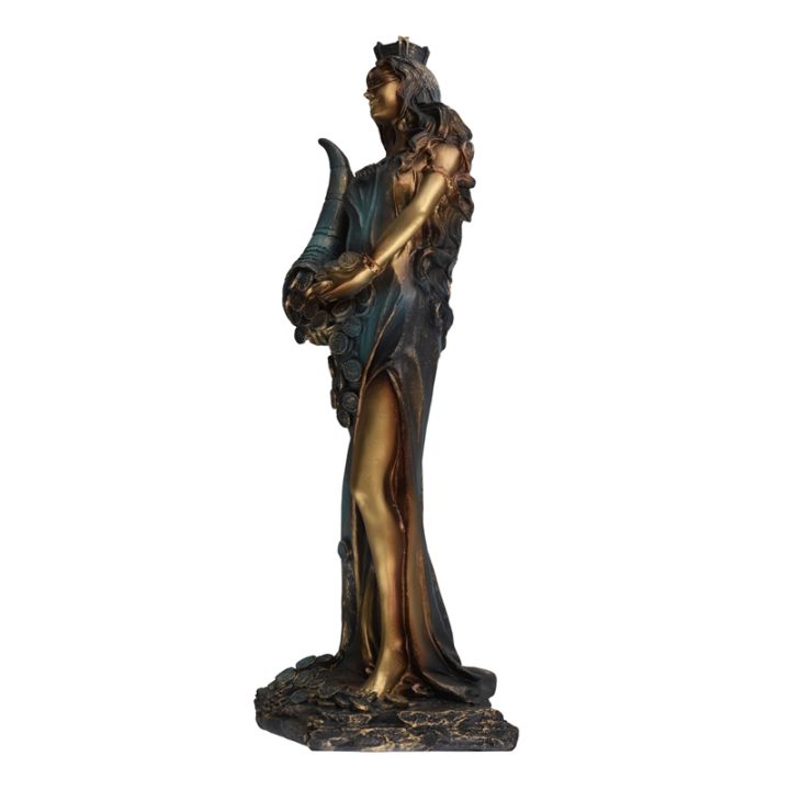 Blindfolded Fortuna Statue Ancient Greek Roman Goddess of Fortune ...