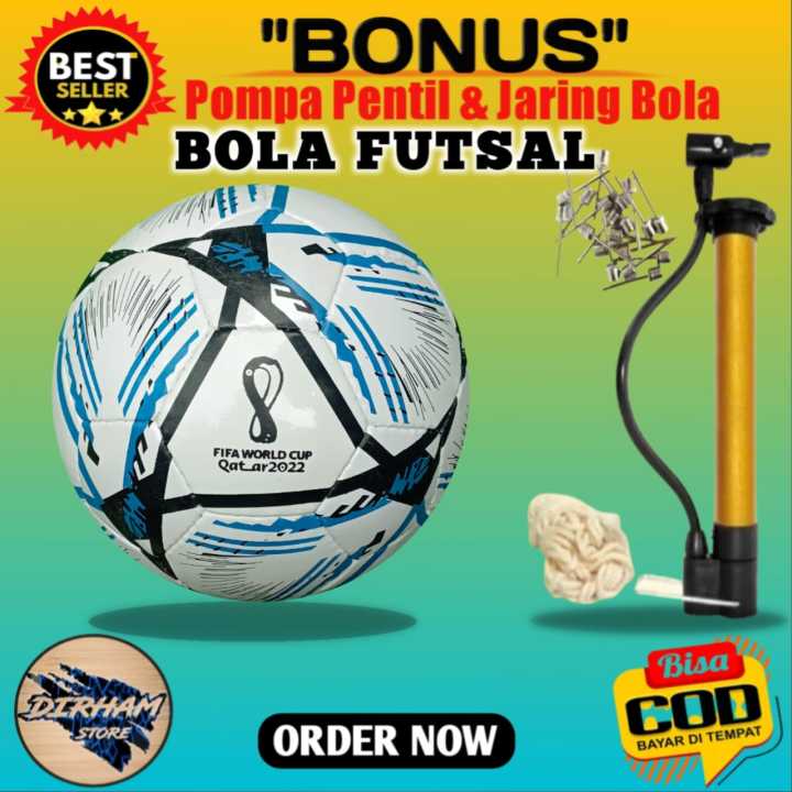 Bola Futsal Size 4 Bola Sepak Kaki Bahan Pu Kilap Cocok Buat Latihan Harian Murah Model Terbaru
