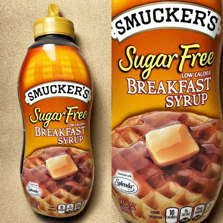 Smucker's Birch Sugar Free Low Calorie Pancake Breakfast Syrup | w ...