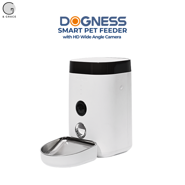 DOGNESS Smart Pet Feeder with HD Wide Angled Camera | Lazada Singapore
