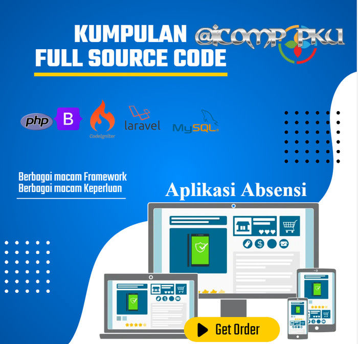 Aplikasi Web Absensi siswa, karyawan Full Source Code murah meriah ...